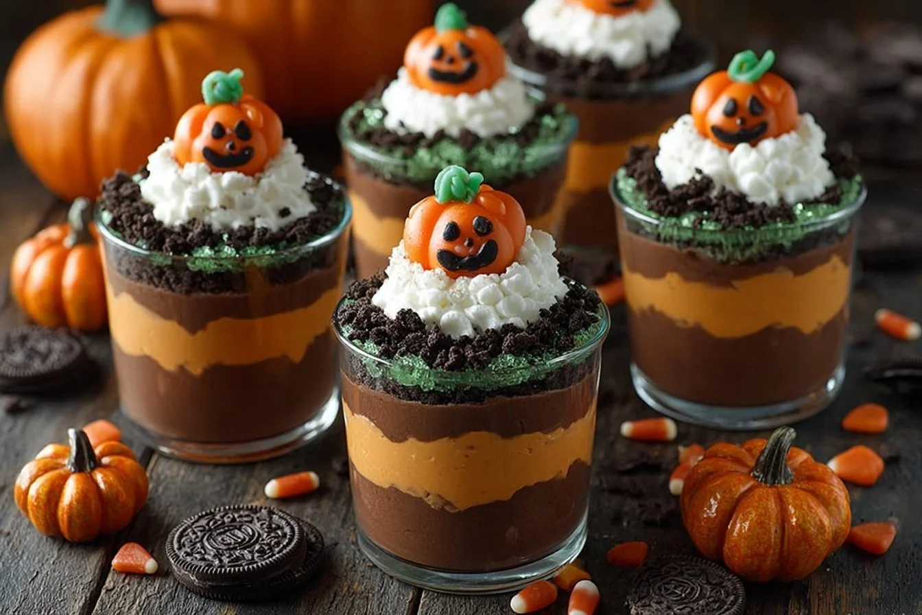 Pumpkin Patch Dirt Cups