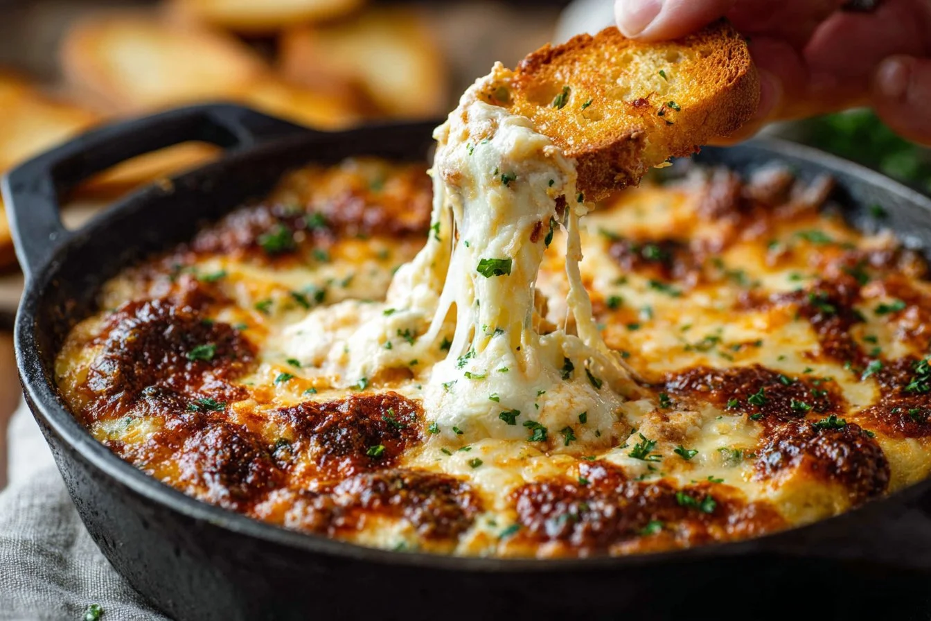 Delicious Garlic Bread Dip