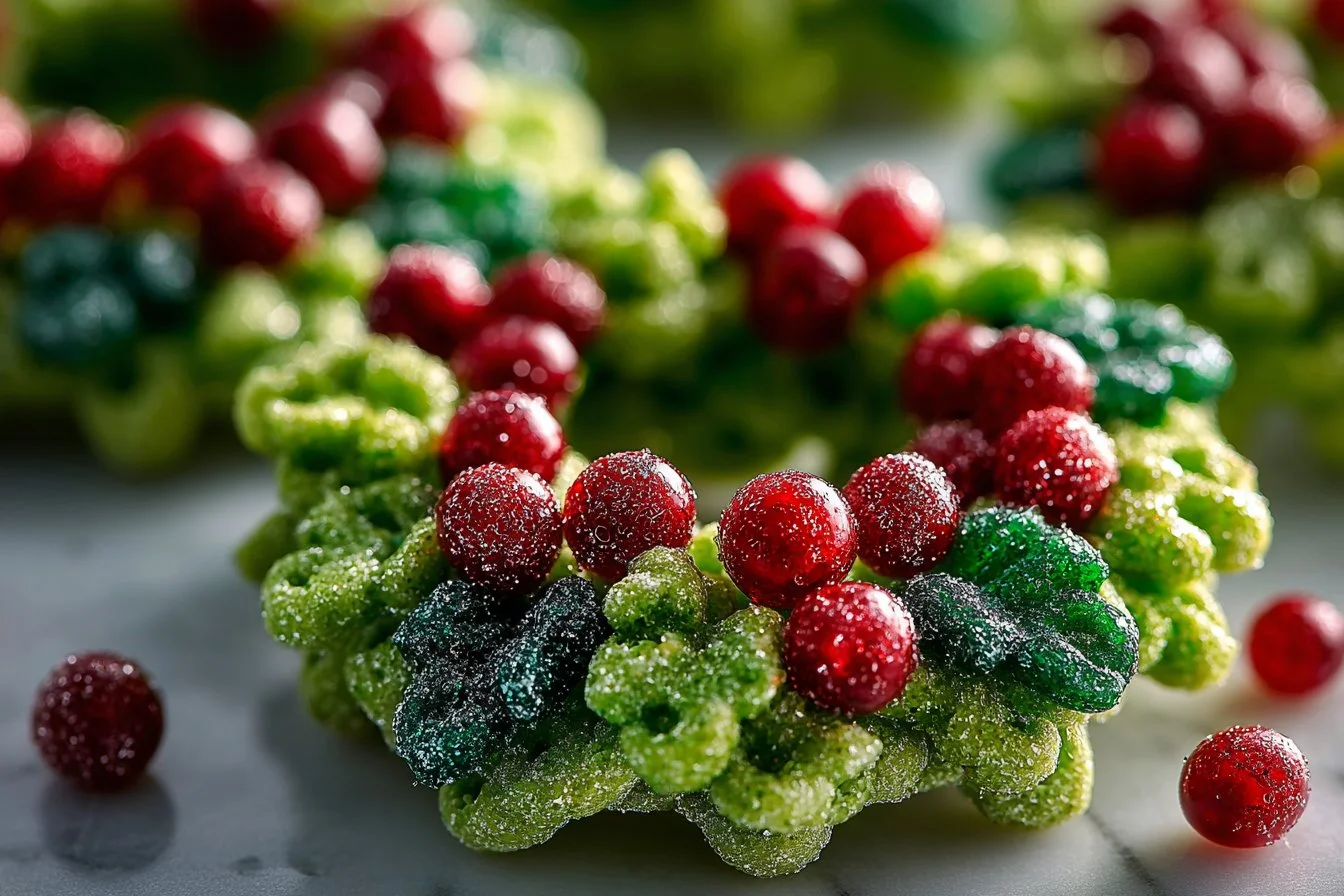 Cornflake Christmas Wreaths