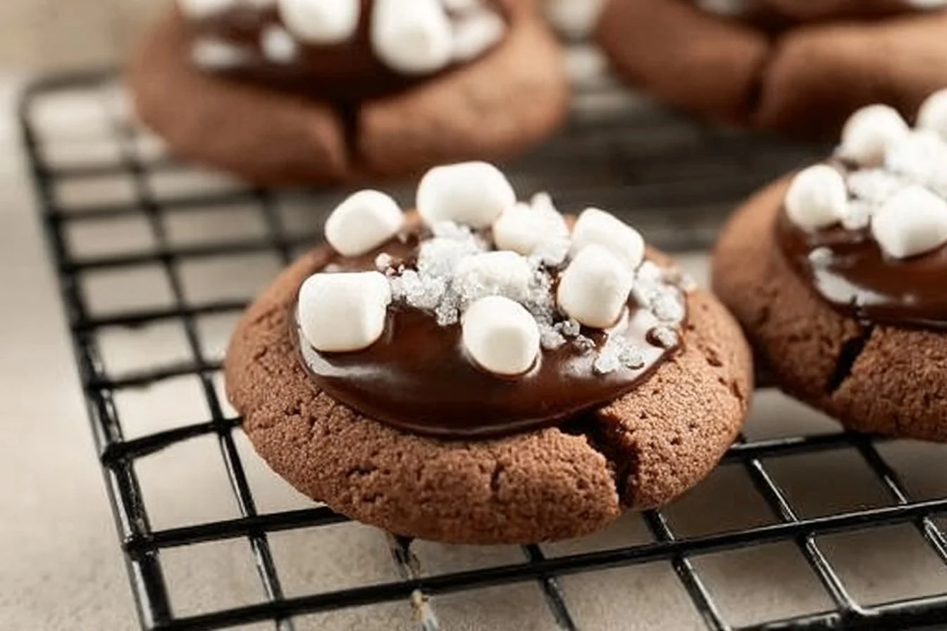 Hot Chocolate Cookies
