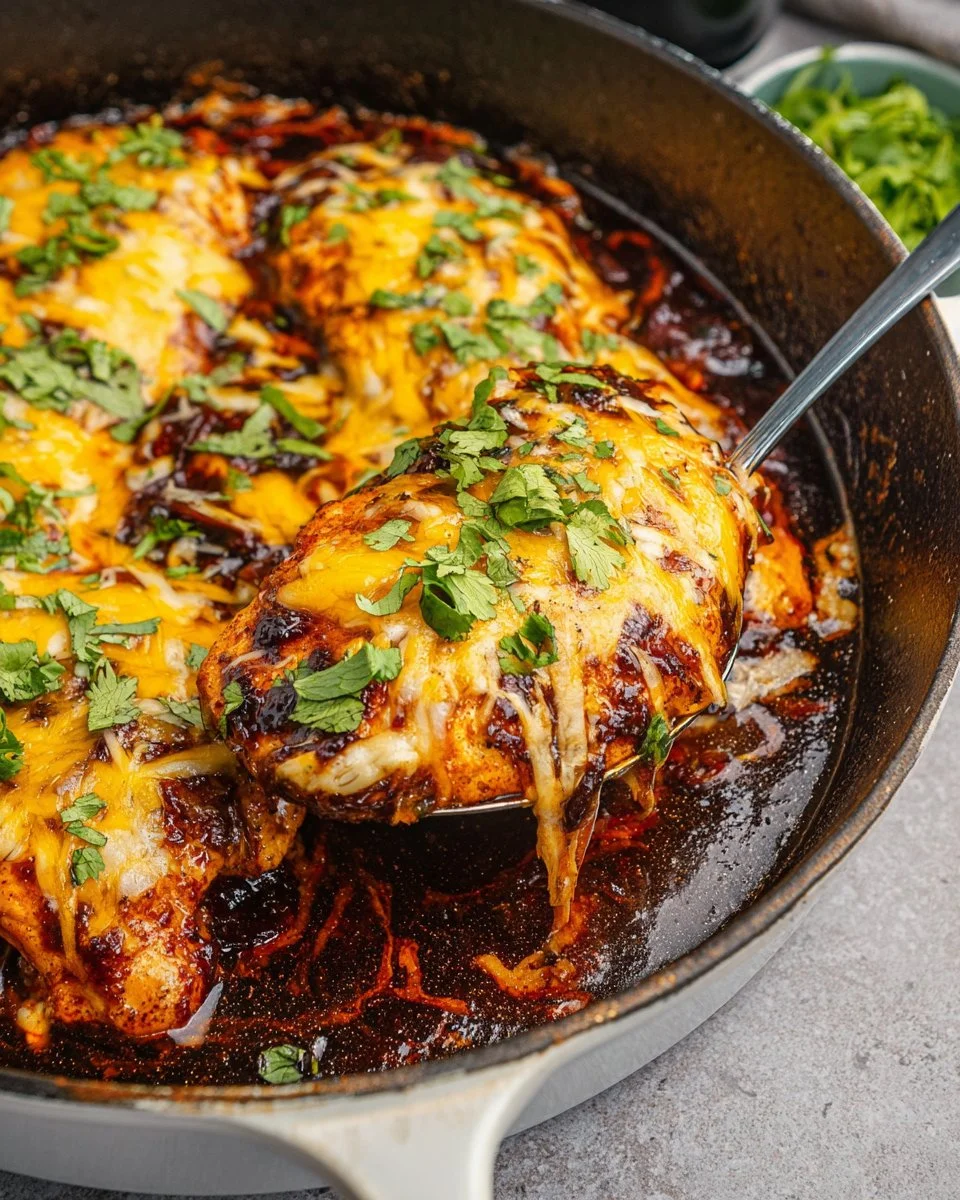Cheesy Salsa Chicken