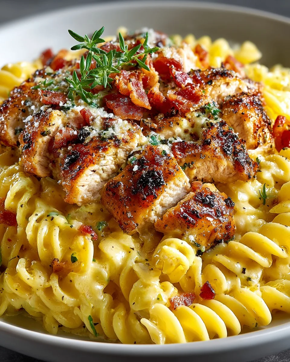 Chicken Bacon Ranch Pasta