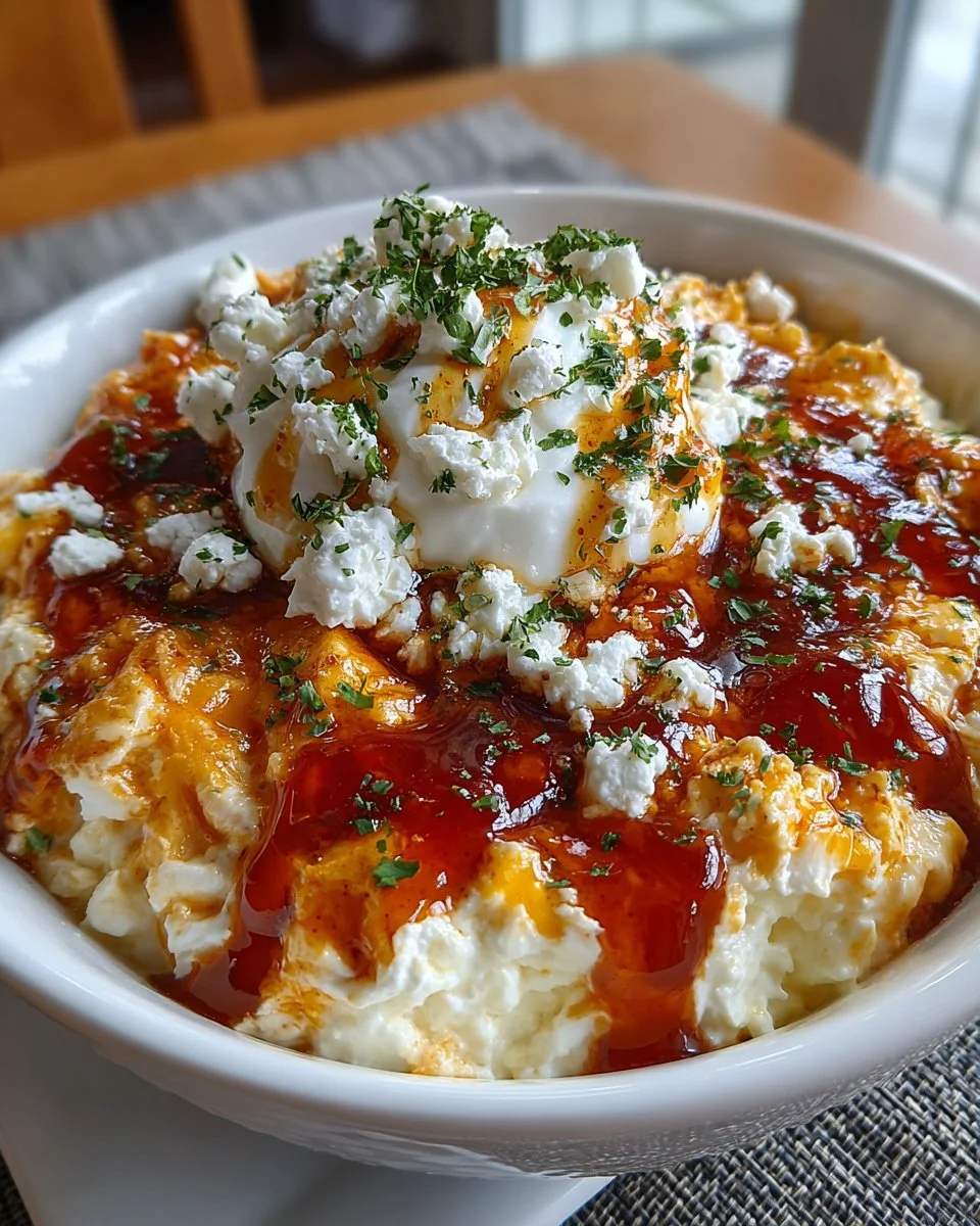 Greek Yogurt Buffalo Chicken Dip without Cream Cheese