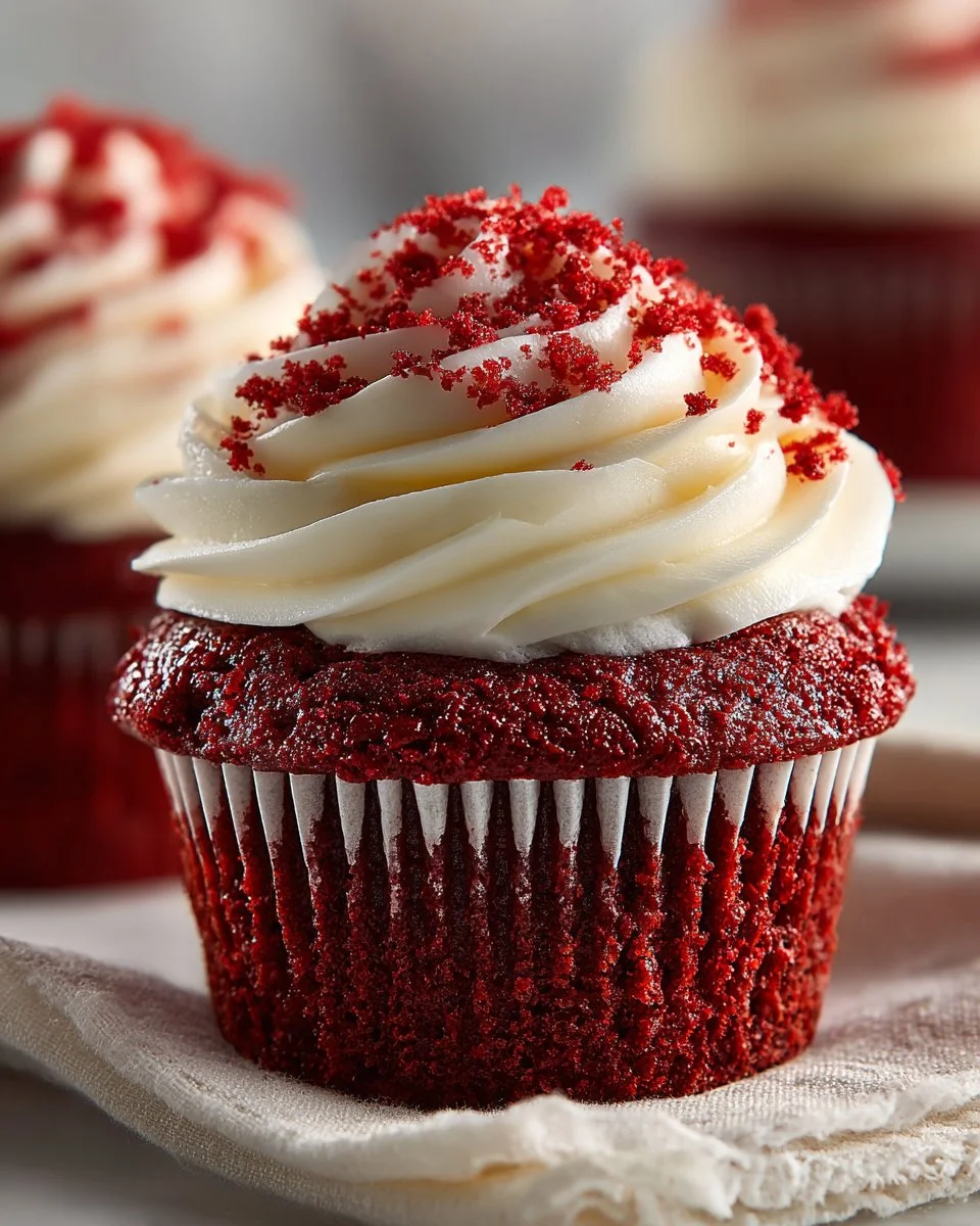 Red Velvet Mini Cakes with Cream Cheese Frosting