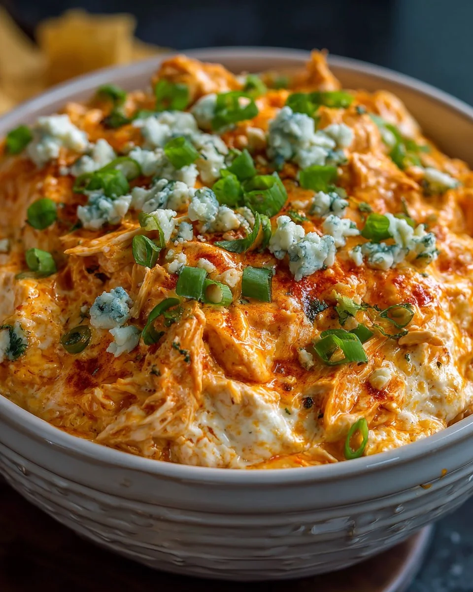 Spicy Buffalo Chicken Dip