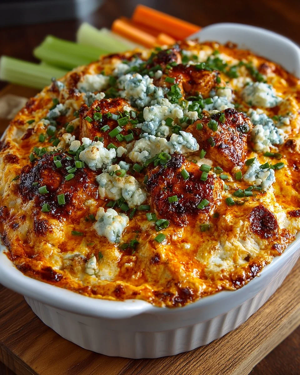 Spicy Buffalo Chicken Dip