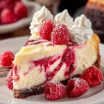 White Chocolate Raspberry Cheesecake