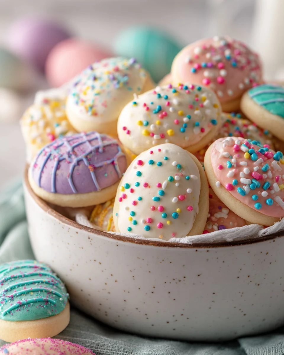 Easter Egg Sugar Cookies